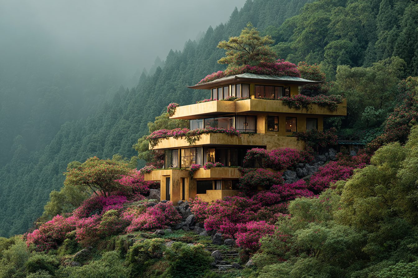 Buildings Camouflage in Nature