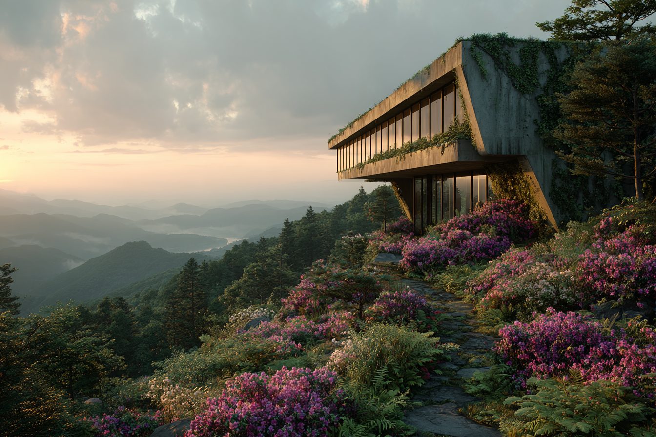 Buildings Camouflage in Nature