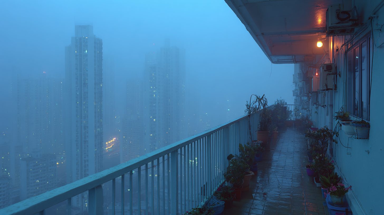 Hong Kong Apartment Building Corridors