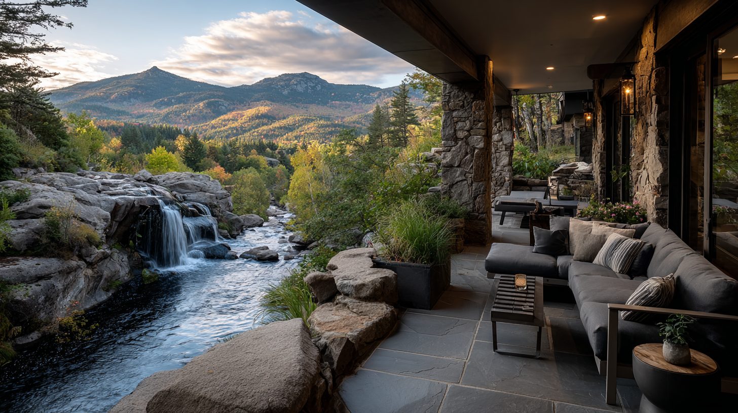 House Exterior with an Amazing View of Nature