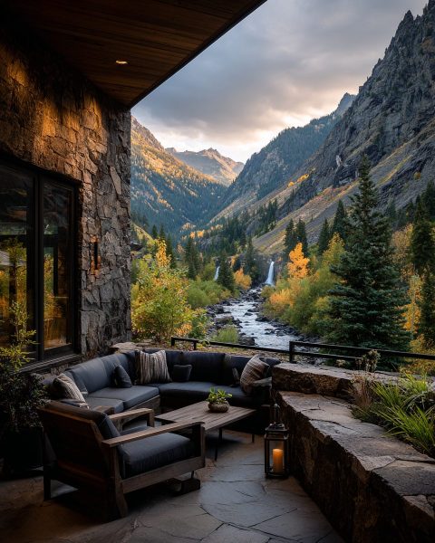 House Exterior with an Amazing View of Nature