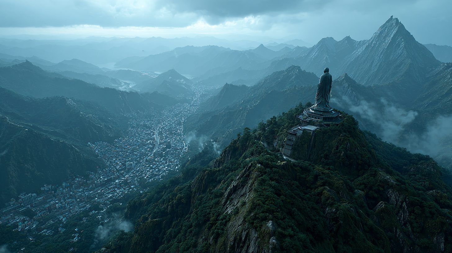 Mountain Valley Japanese Towns