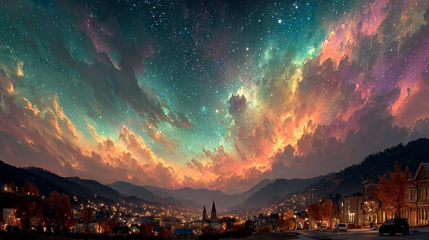 Small Towns with Beautiful Night Skies