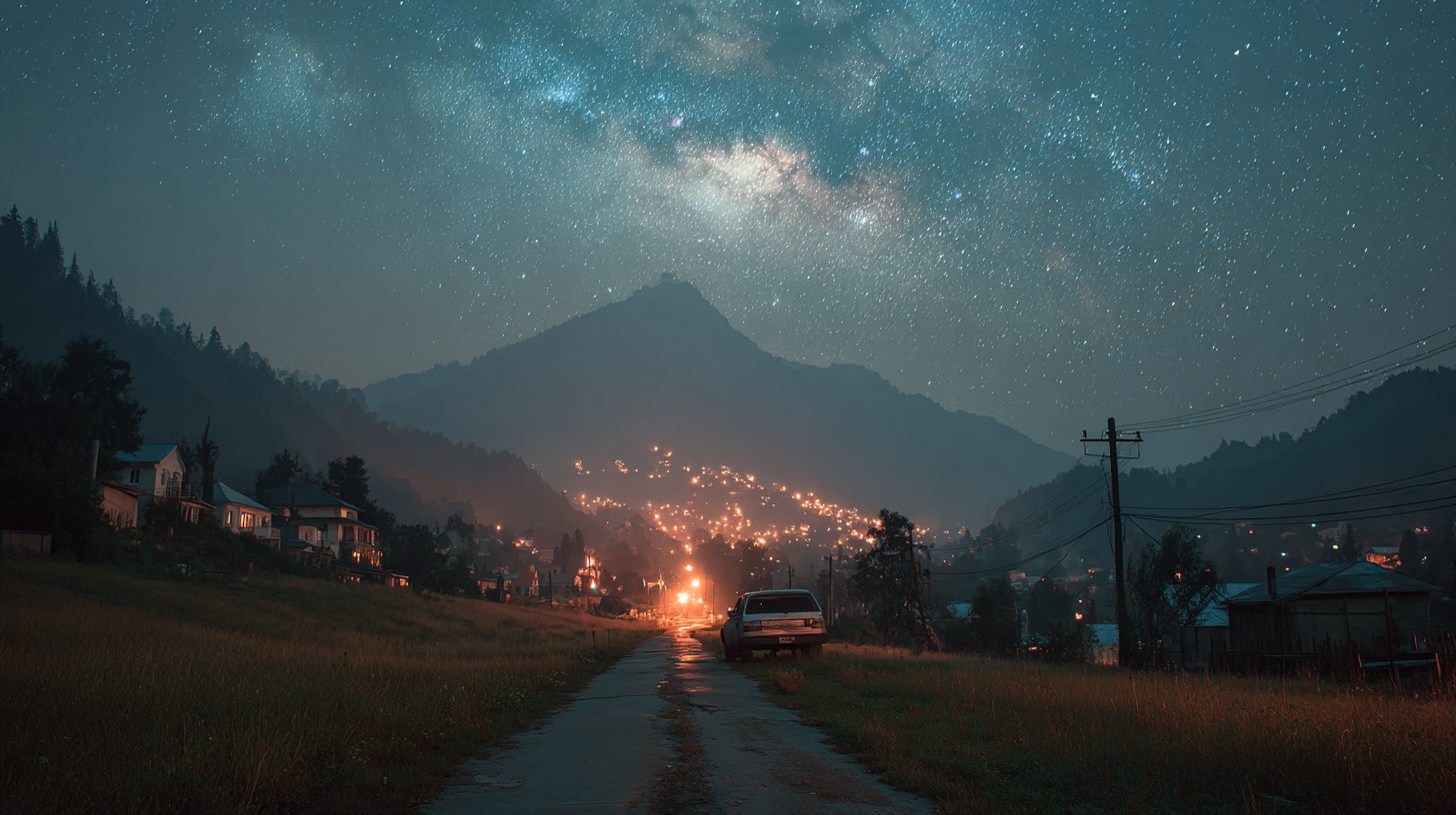 Small Towns with Beautiful Night Skies