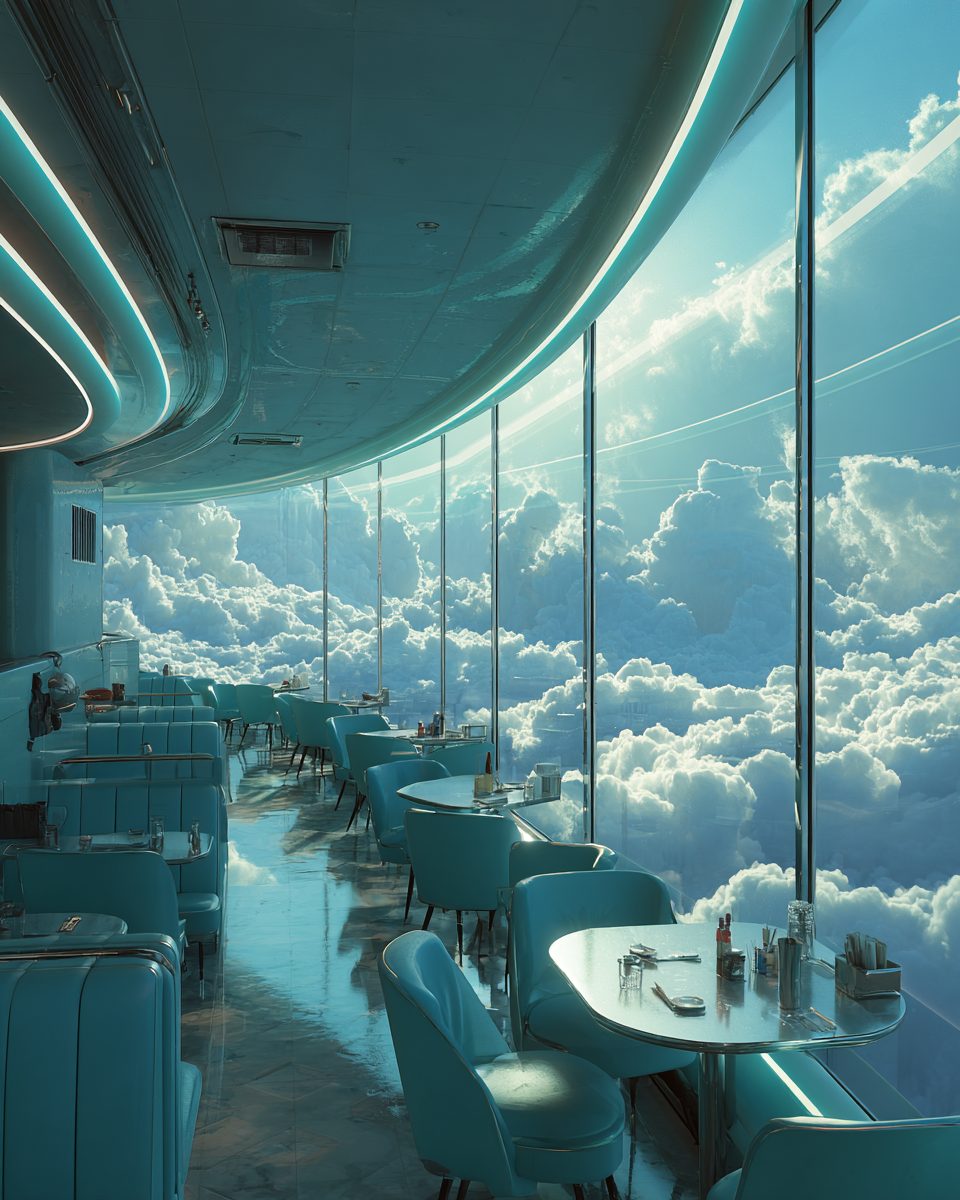 The Futuristic Diners in the Sky