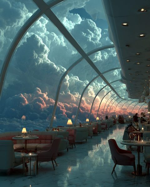 The Futuristic Diners in the Sky