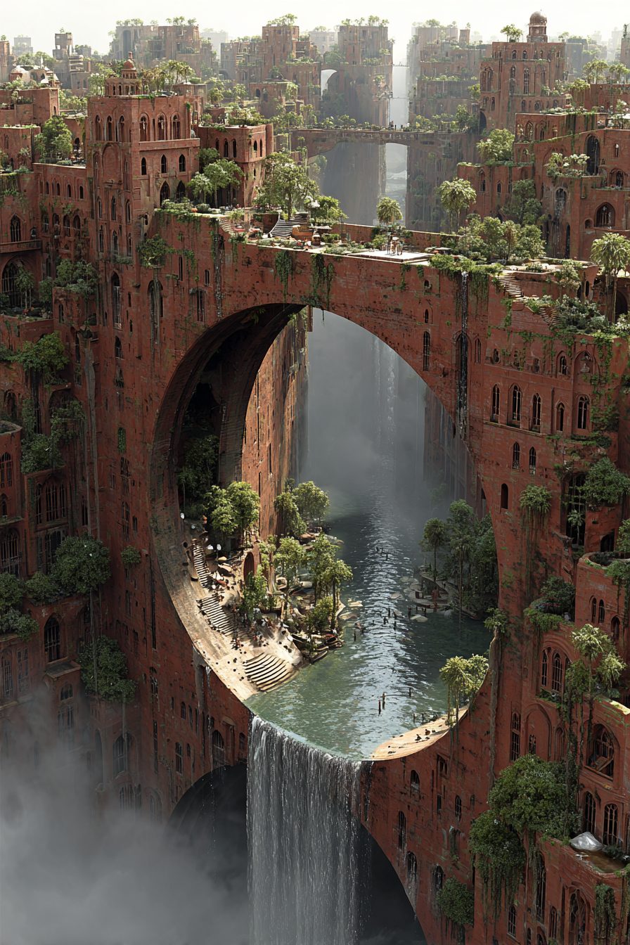 The Ancient City of Waterfalls