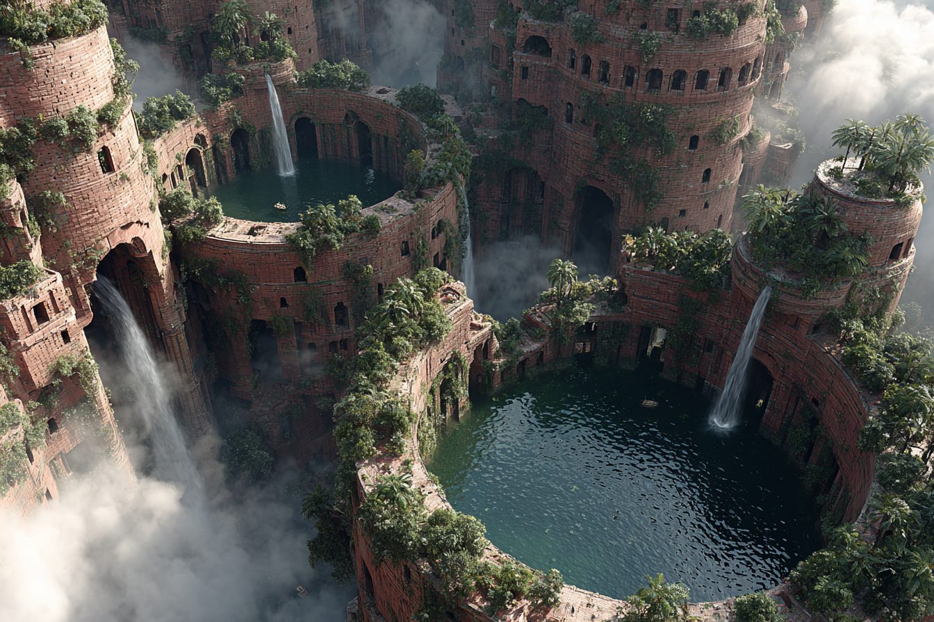 The Ancient City of Waterfalls