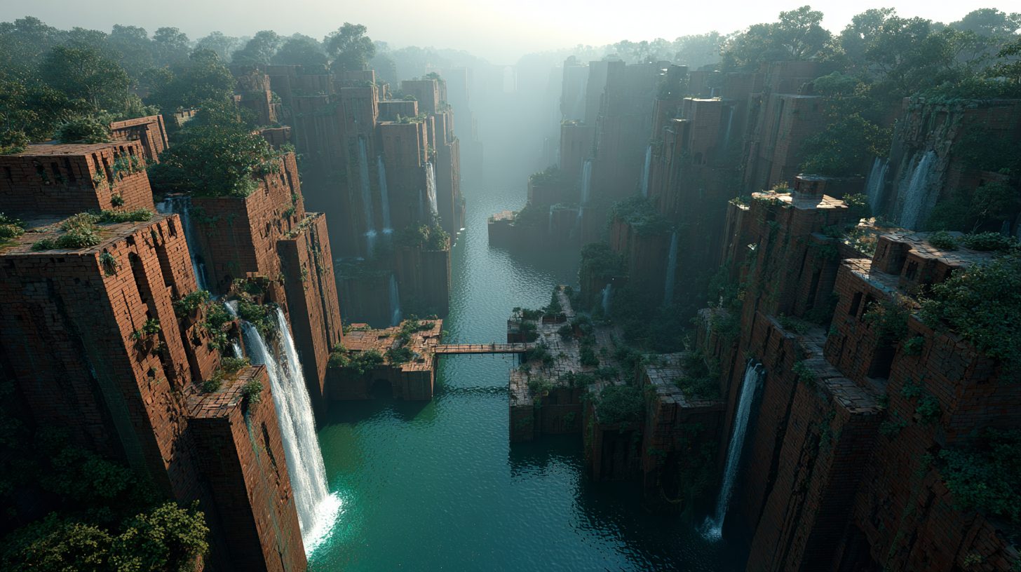 The Ancient City of Waterfalls