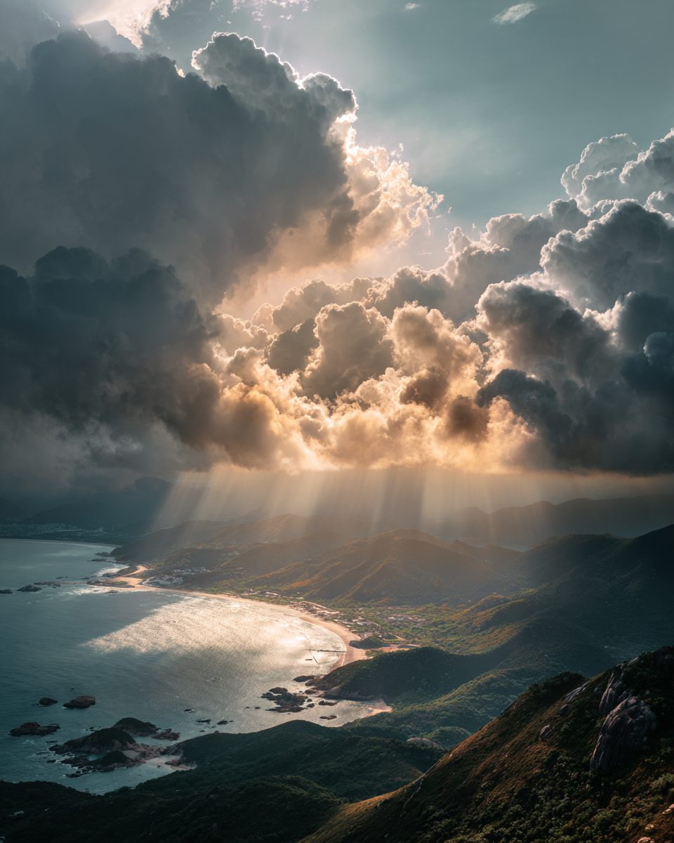 Amazing Sea Views from the Mountain Edge
