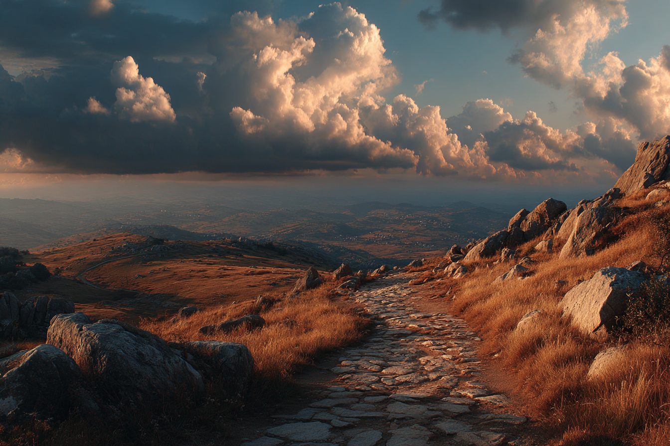 The Rocky Pathways of Mountain Towns